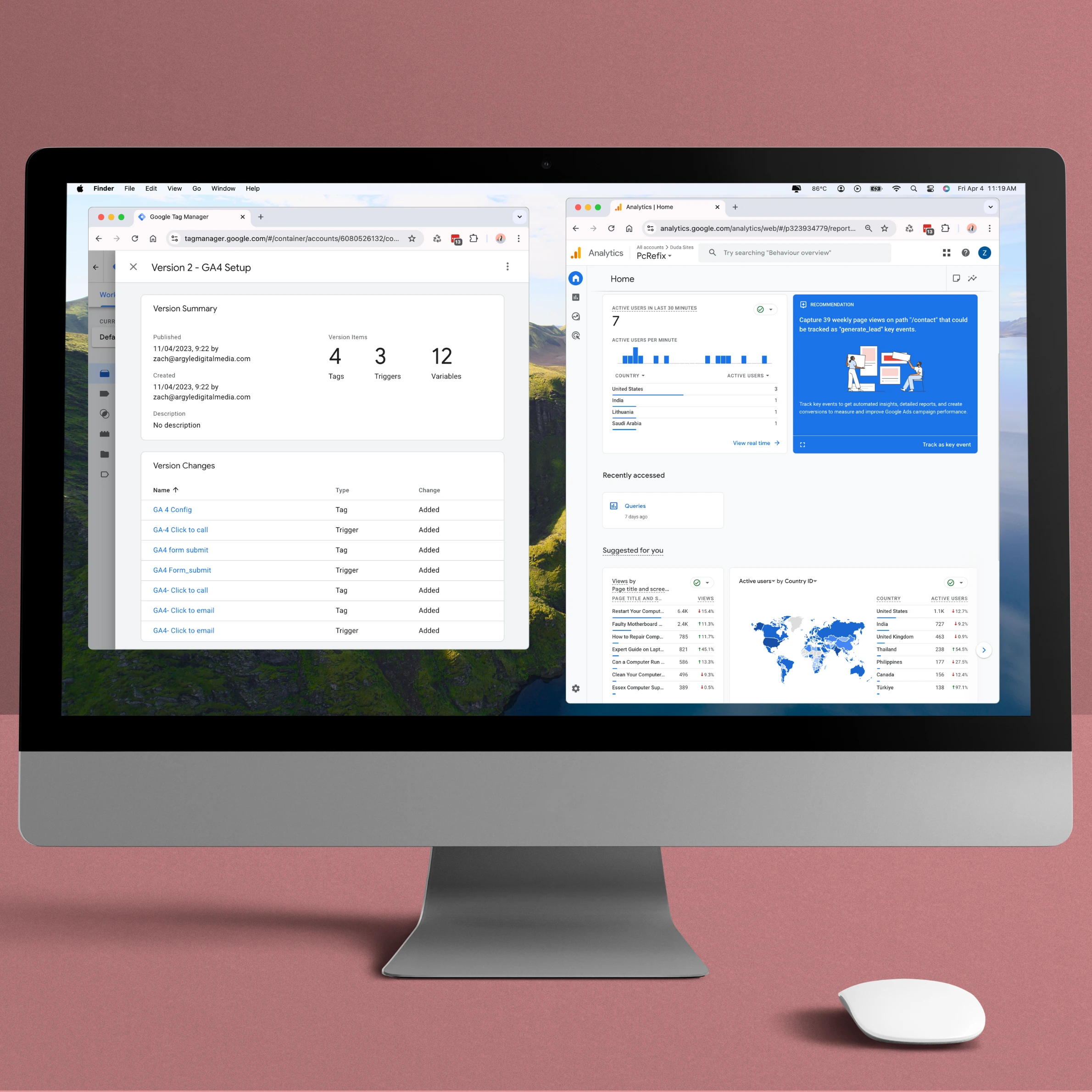 GA4, Tag Manager, Clarity & Search Console Setup | Jodana